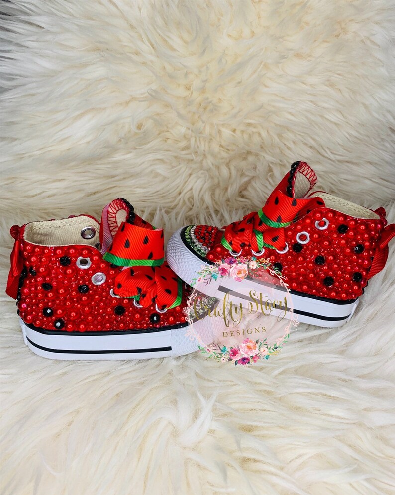 Girls Watermelon Shoes, Girls Watermelon Converse, Watermelon Shoes ...