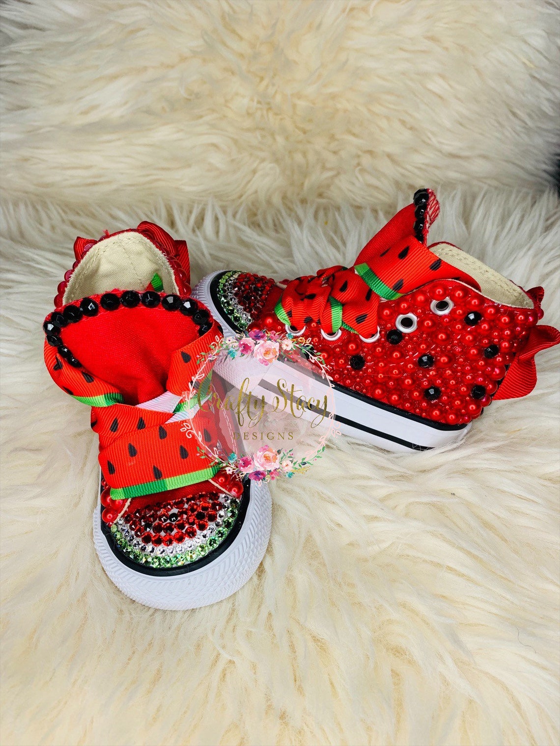 Girls Watermelon Shoes, Girls Watermelon Converse, Watermelon Shoes ...