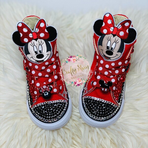 Minnie Mouse Shoes - Etsy