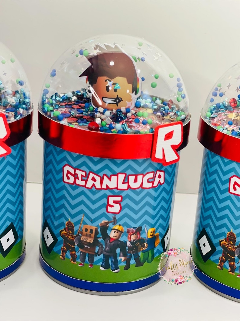 Roblox Themed Pringles Cans Roblox Pringles Customized Etsy