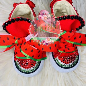 Girls Watermelon Shoes, Girls Watermelon Converse, Watermelon Shoes ...