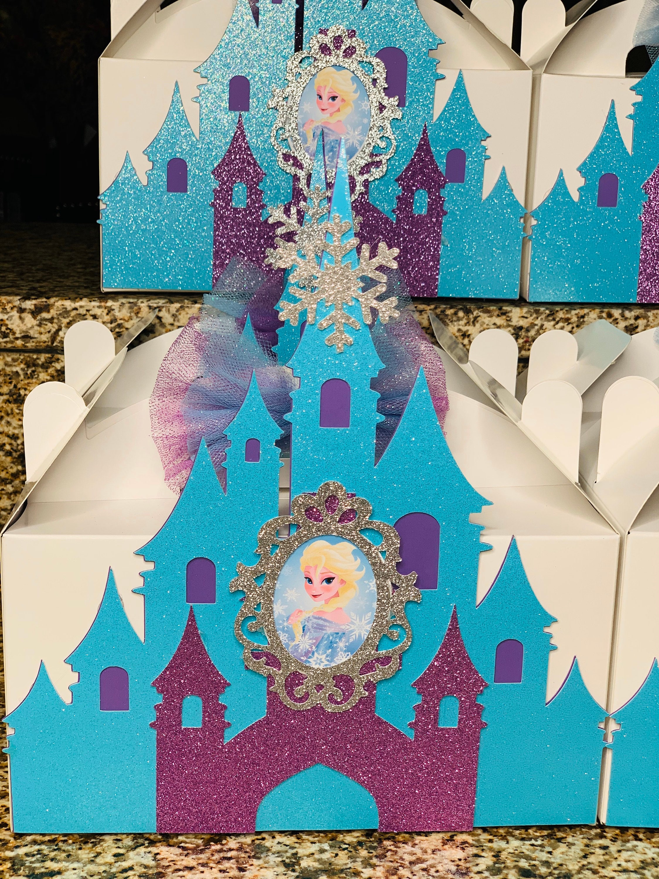 Frozen Favor Boxes, Frozen Treat Boxes, Frozen Favor Bags, Elsa Favor ...