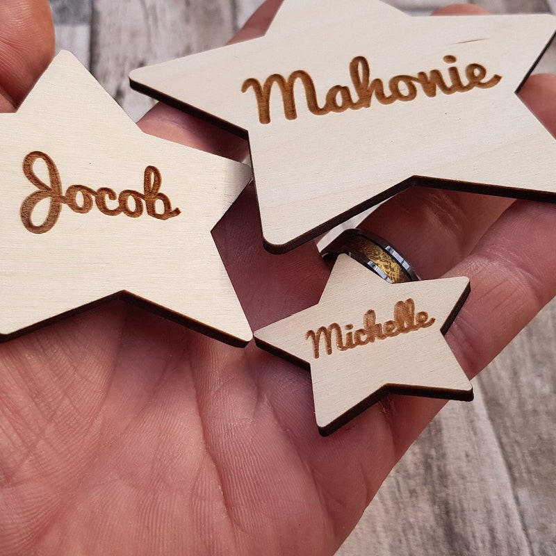 Star Shaped Custom Signs - Etsy UK