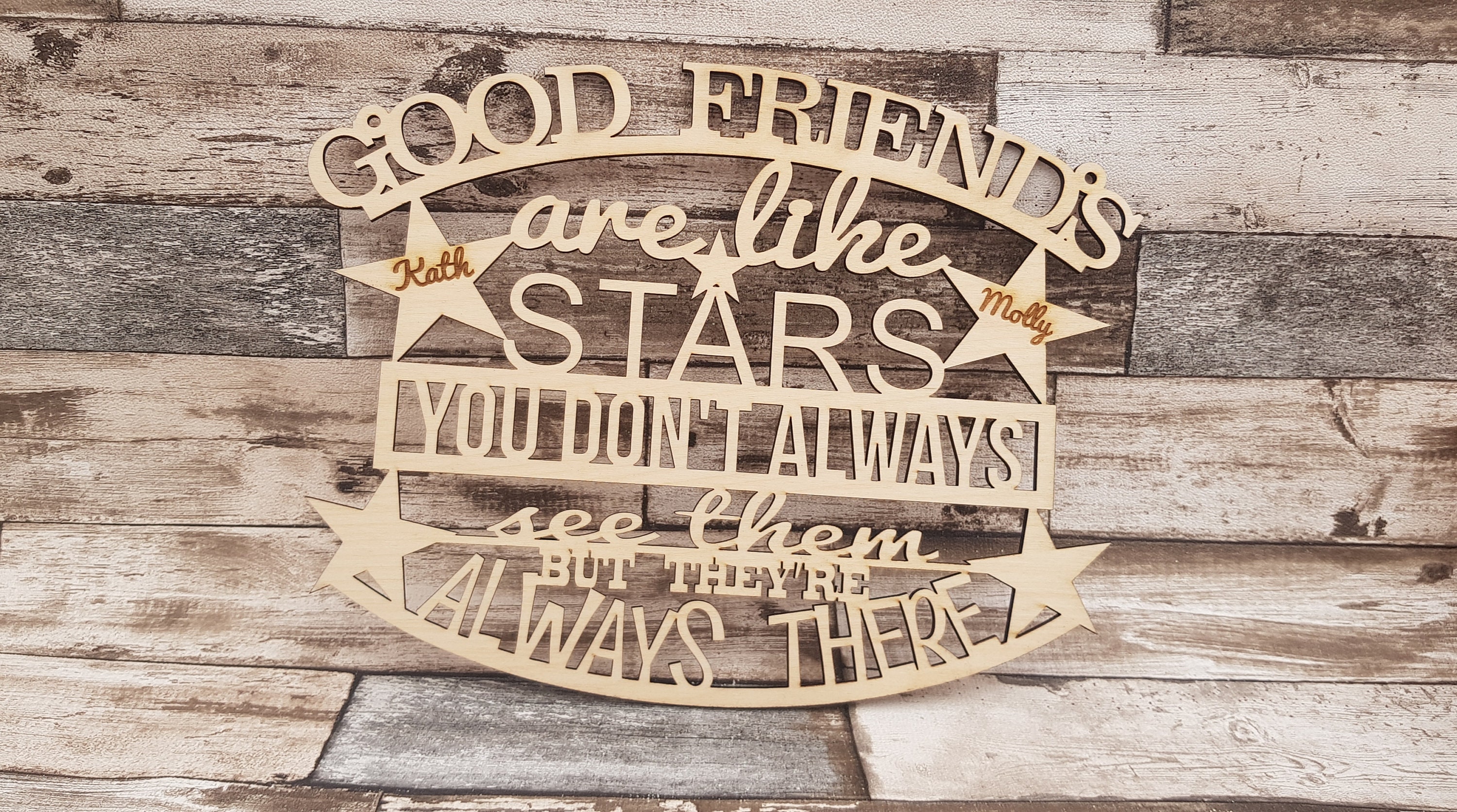 Good Friends Cutout Plaque Sign - Etsy UK