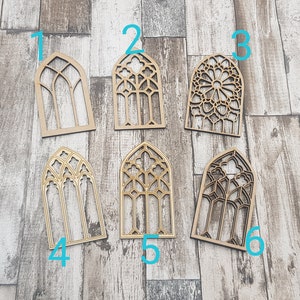 Church Style Gothic Cathedral Window Frame Craft Blanks - Etsy
