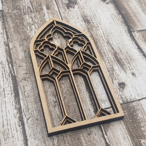 Church Style Gothic Cathedral Window Frame Craft Blanks - Etsy