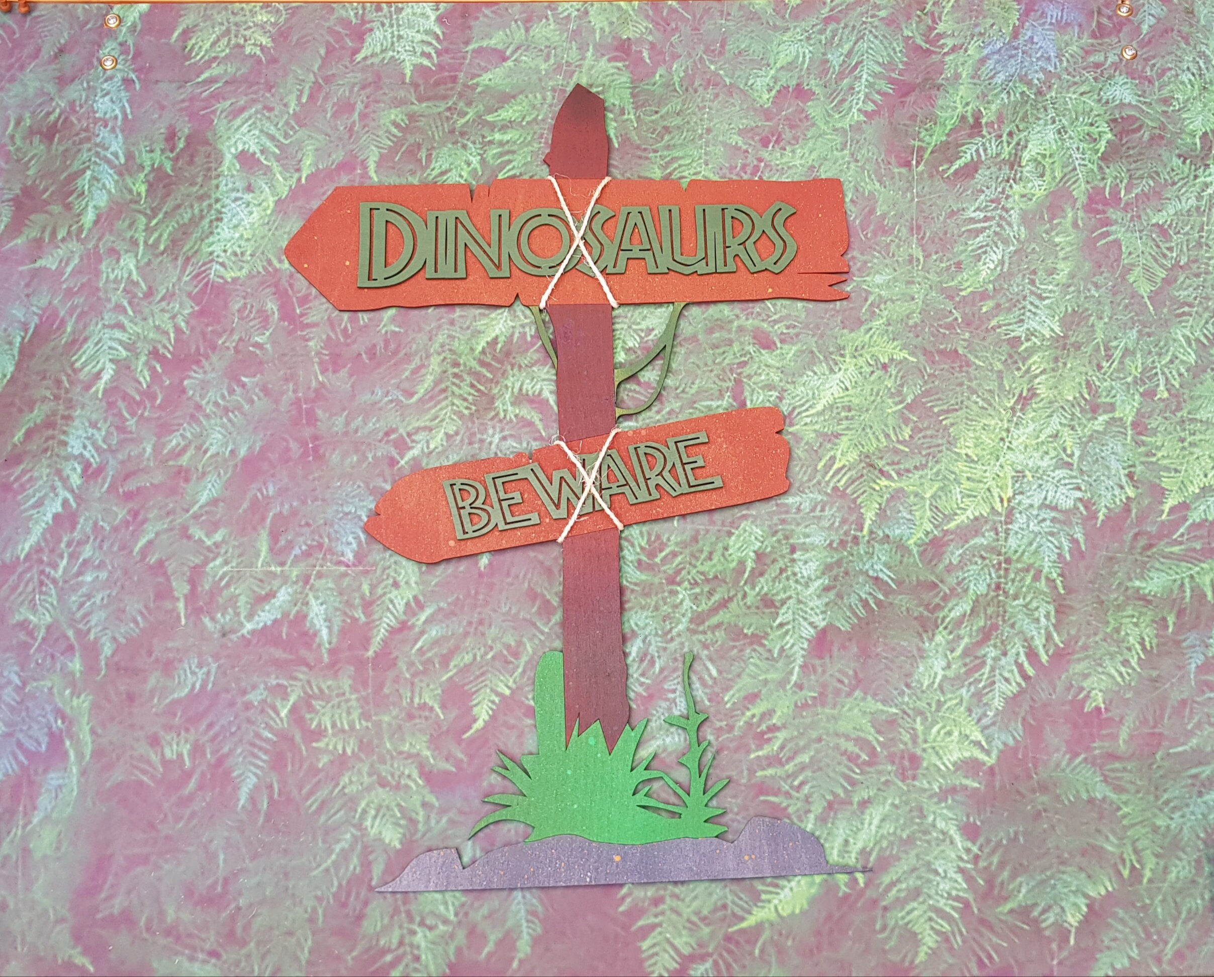 GIANT Dinosaur Room Decor Sign T-rex Prehistoric | Etsy