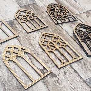 Church Style Gothic Cathedral Window Frame Craft Blanks - Etsy