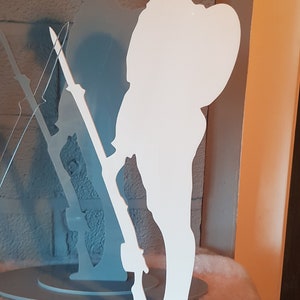 Remembrance Day Standee Soldier Silhouette Memorial - Etsy UK