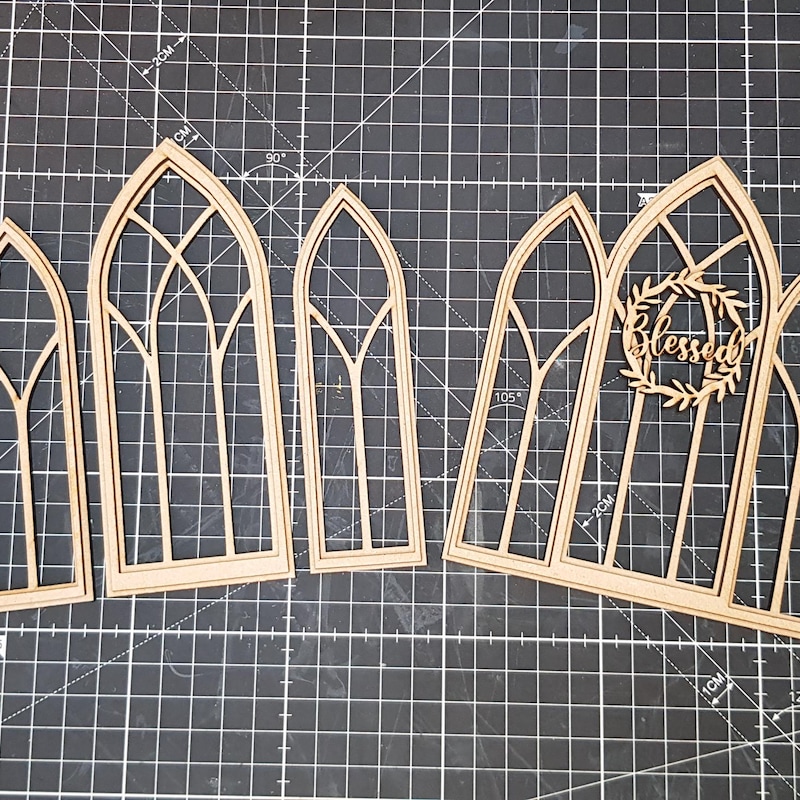 Cathedral Window Frame - Etsy