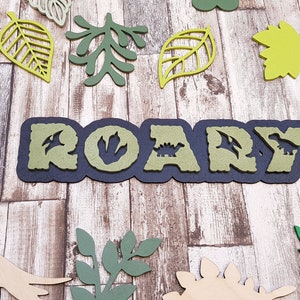 Dinosaur Style Name Plaque Prehistoric - Etsy