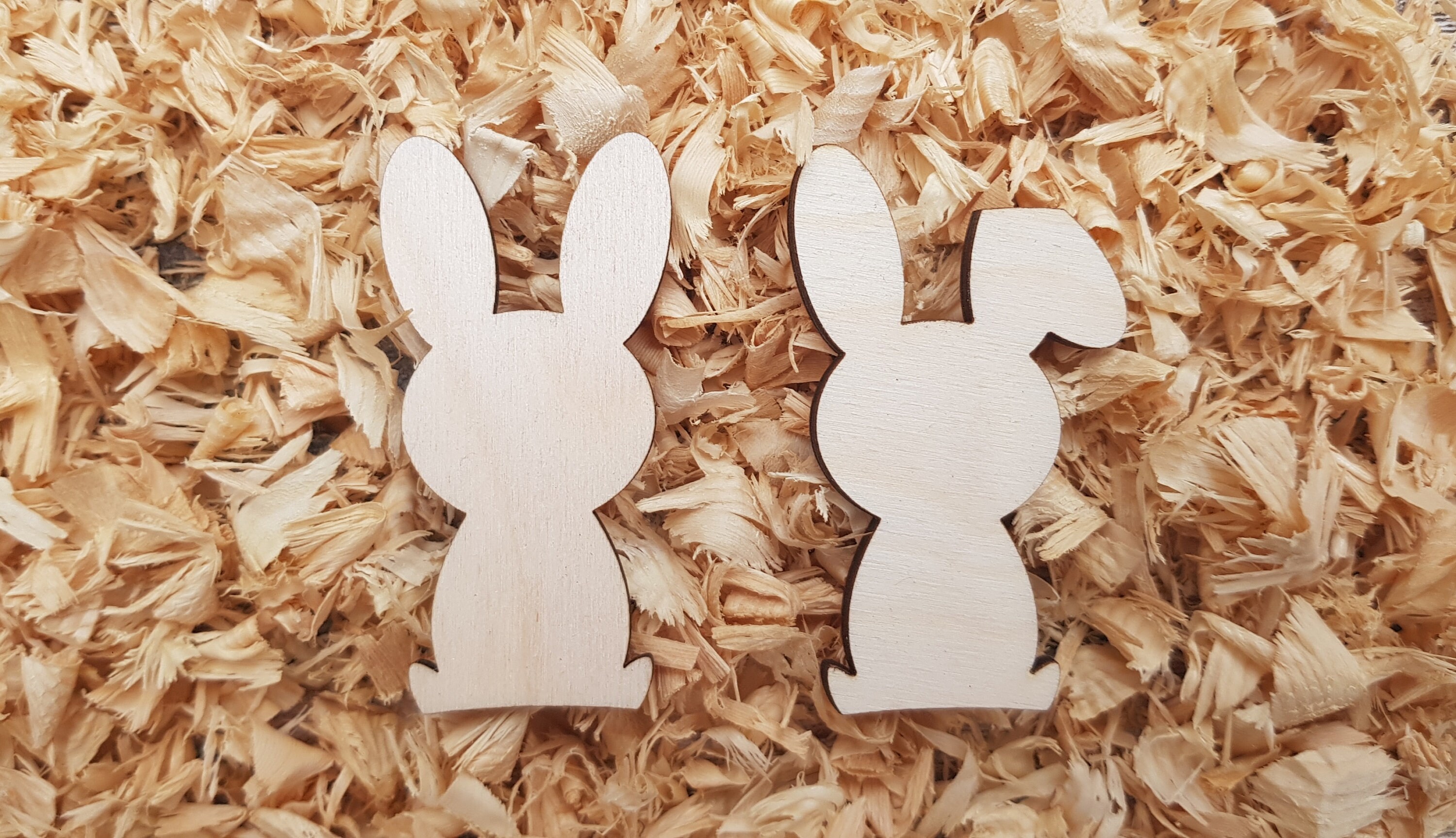 Bunny Rabbit Wooden Craft Blanks - Etsy UK