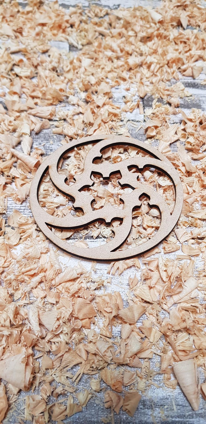 Church Style Gothic Cathedral Round Rose Window Frame Craft Blanks - Etsy