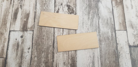 Mdf Blanks 60mm X 100mm Rectangle MDF Wood Bases - 3mm Thick Laser Cut ...