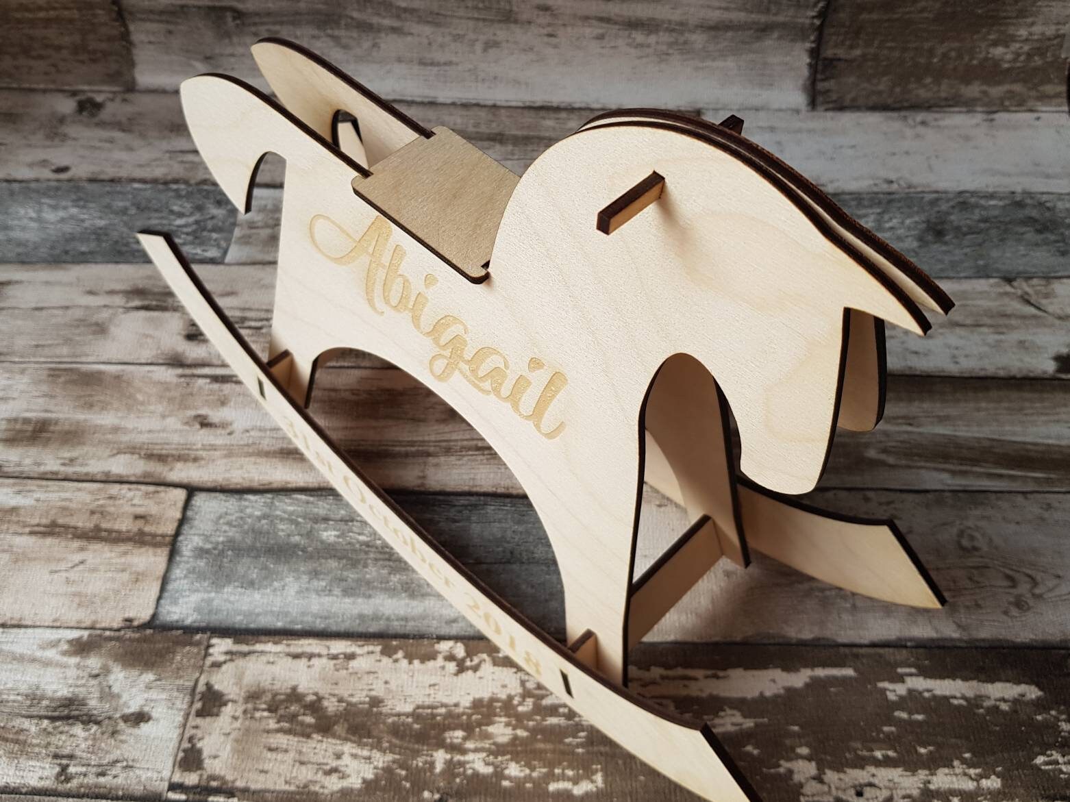 Personalised Show Rocking Horse - Etsy