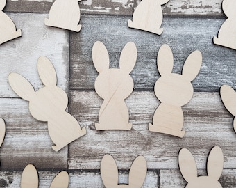 Wooden Bunny Rabbit | Etsy