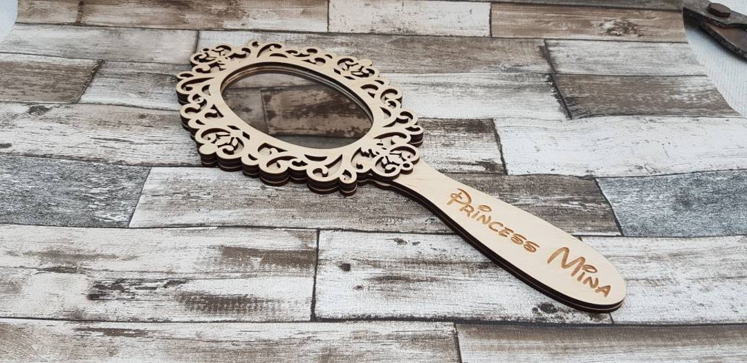 Princess Play Hand Mirrors Personalized - Etsy