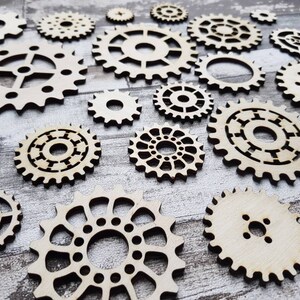 23 Piece Steampunk Style Cog Kit - Etsy