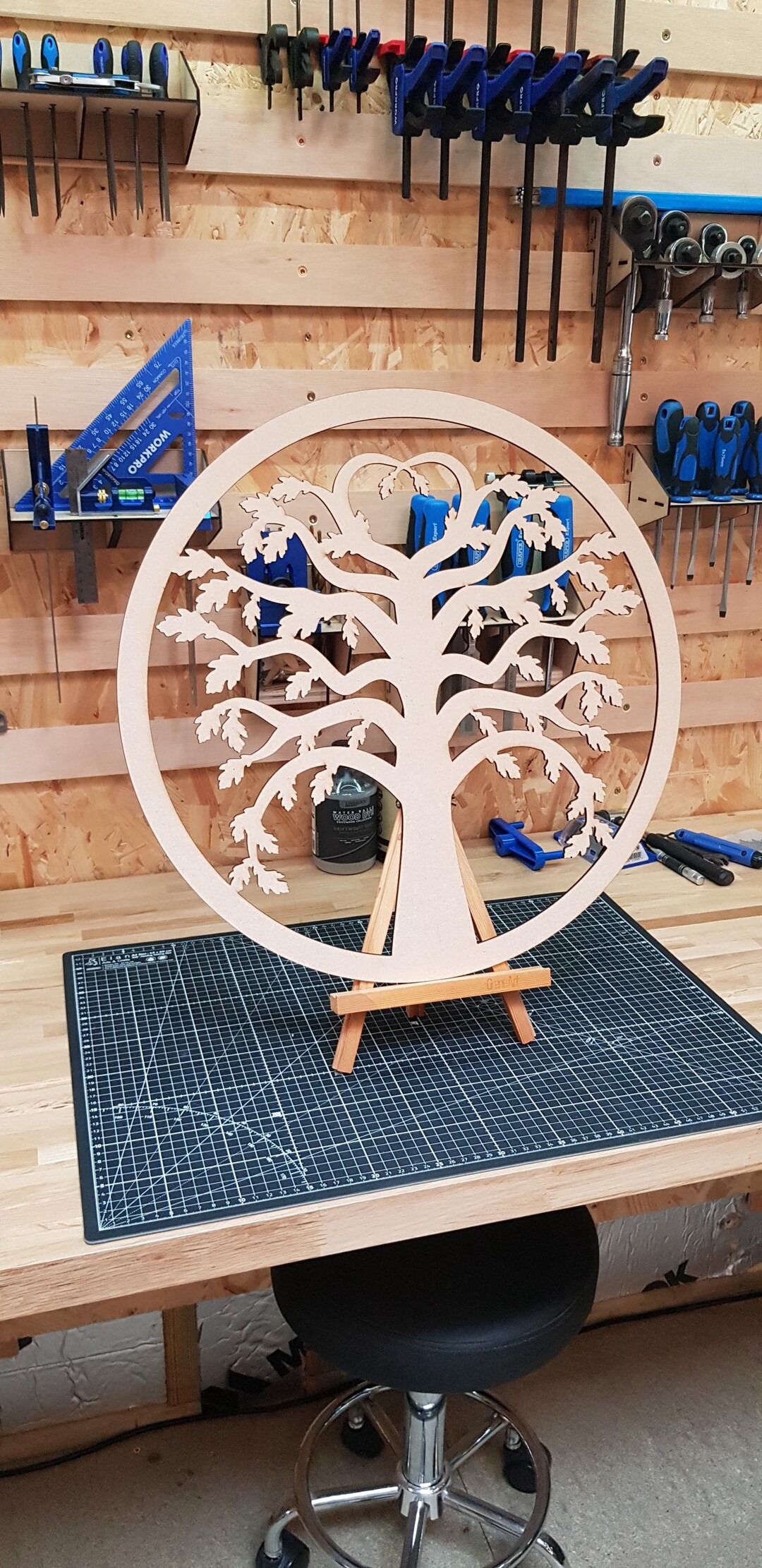 Tree Laser Cut Blank Perfect Family Tree in Ring - Etsy