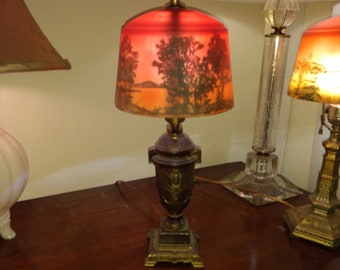 Antique lamp shade | Etsy