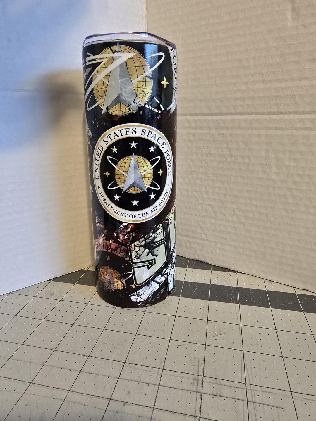 Space Force V1, USSF, Guardians, Service, Veteran, 20oz Green Glow - Etsy