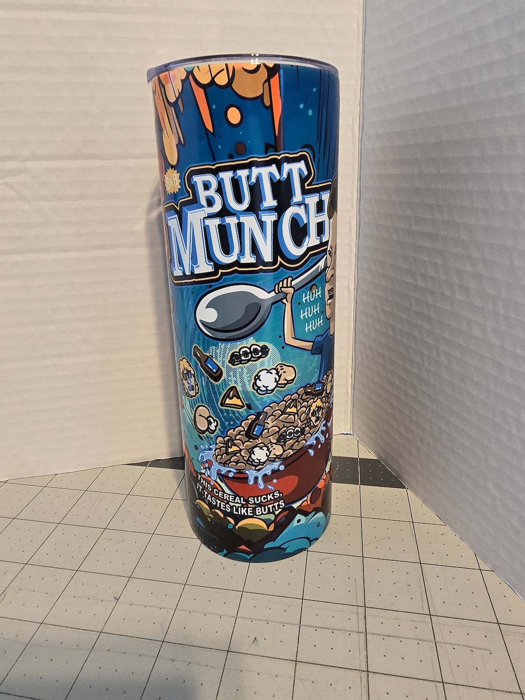 Butt-munch B&B, Butthead, 90's, Cartoon, Classic, Funny - Green Glow or ...