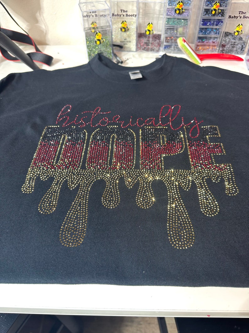 HISTORICALLY DOPE | Digital Rhinestone Template | Ss10 Hotfix ...