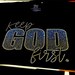 Keep God First | Digital Rhinestone Template | Ss10 Hotfix Rhinestones ...