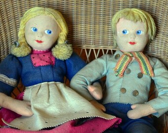Antique Lenci Dolls - Etsy