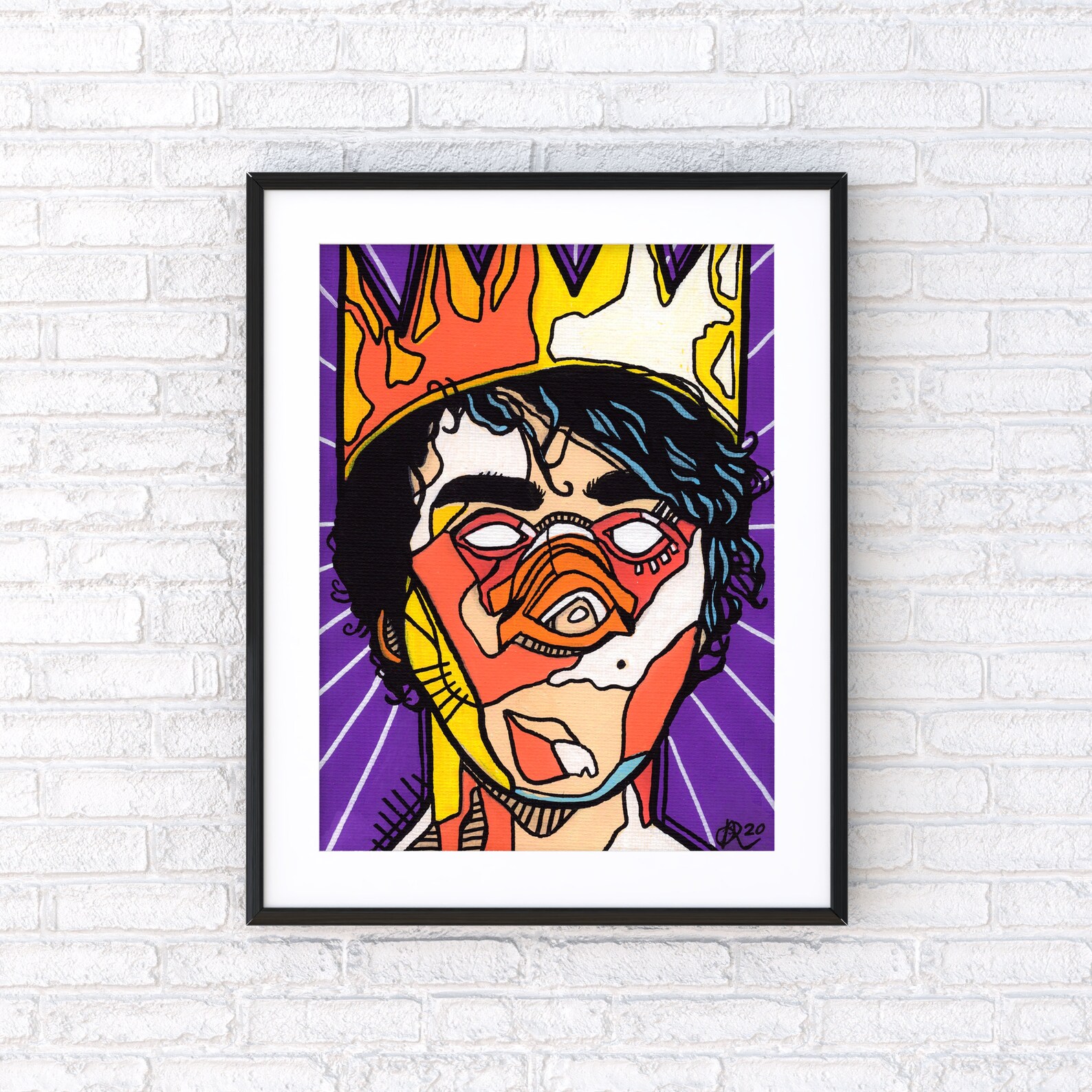 Hereditary King Paimon Print 9x12 - Etsy