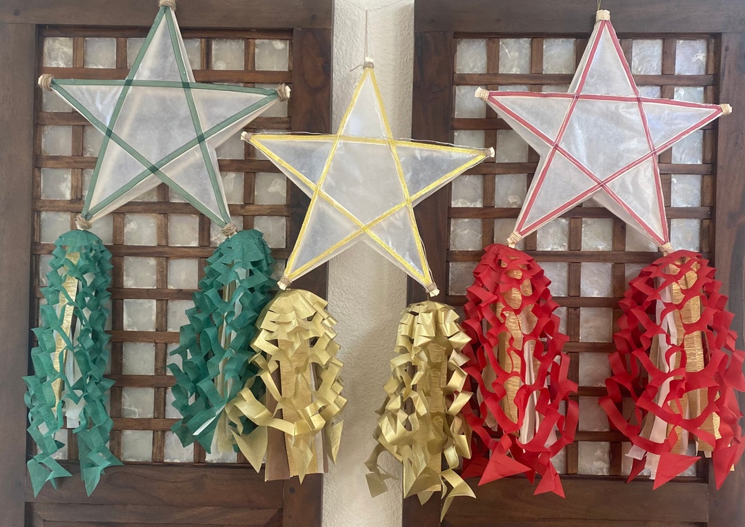 DIY Filipino Parol Kit With Lights 16 Inch Philippines - Etsy