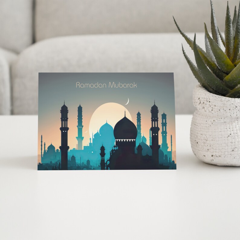 Printable Ramadan Card Ramadan Mubarak Happy Ramadan Card DIGITAL ...