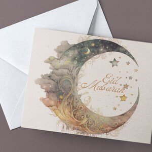 Printable Eid Card Eid Mubarak Happy Eid Card DIGITAL - Etsy