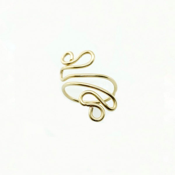 Swirl Ring - Etsy