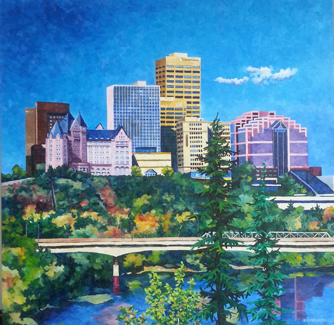 Edmonton Downtown, Cityscape, Architecture, Macdonald Hotel - Art to ...