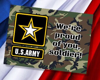 Army Graduation Card | Etsy