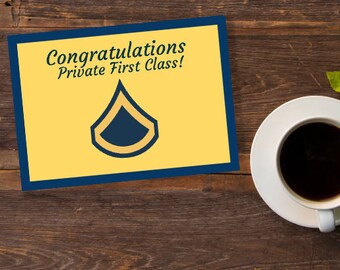 Basic Training Graduation Card - Etsy