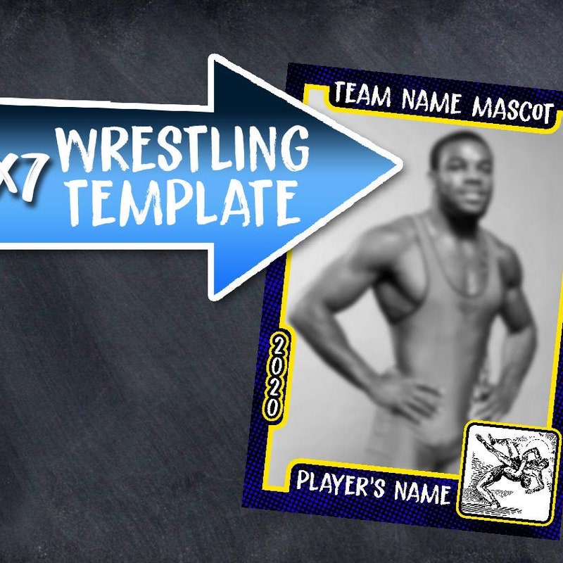 Wrestling Singlet Template - Etsy