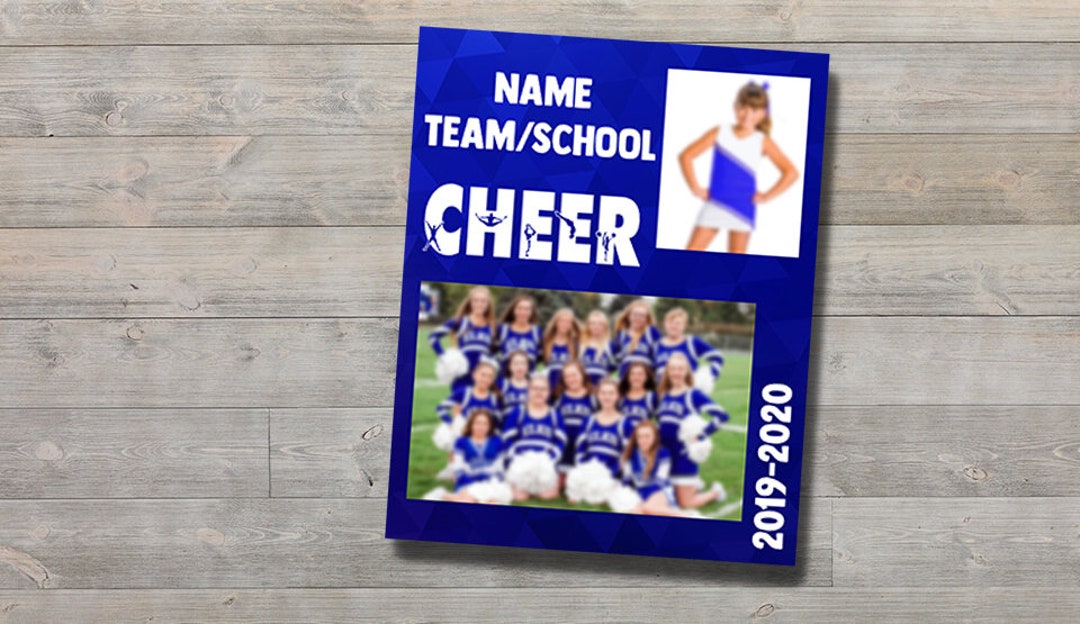 Cheer Sports Memory Mate Template Competitive Sideline Cheerleading ...
