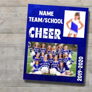 Cheer Sports Memory Mate Template Competitive Sideline Cheerleading ...
