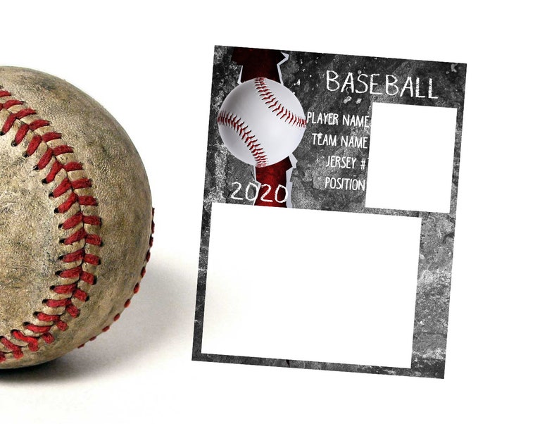 Baseball Sports Memory Mate Template Instant Download 8x10 Photo ...