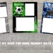 Soccer Memory Mate Template Sports Photography Scrapbooking Photoshop ...