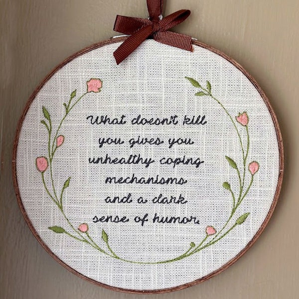 Cross Stitch Humor - Etsy