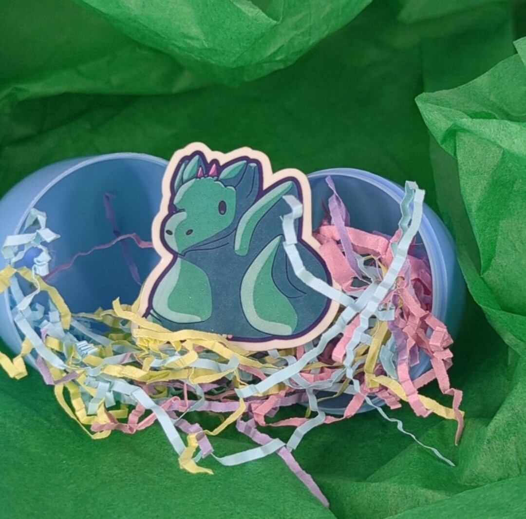 Blue Peep Dragon - Etsy