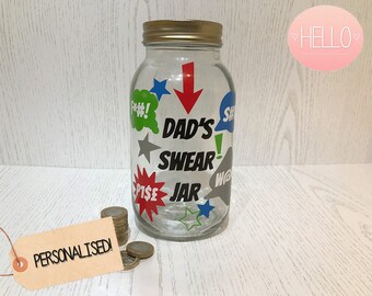 Swear jar | Etsy