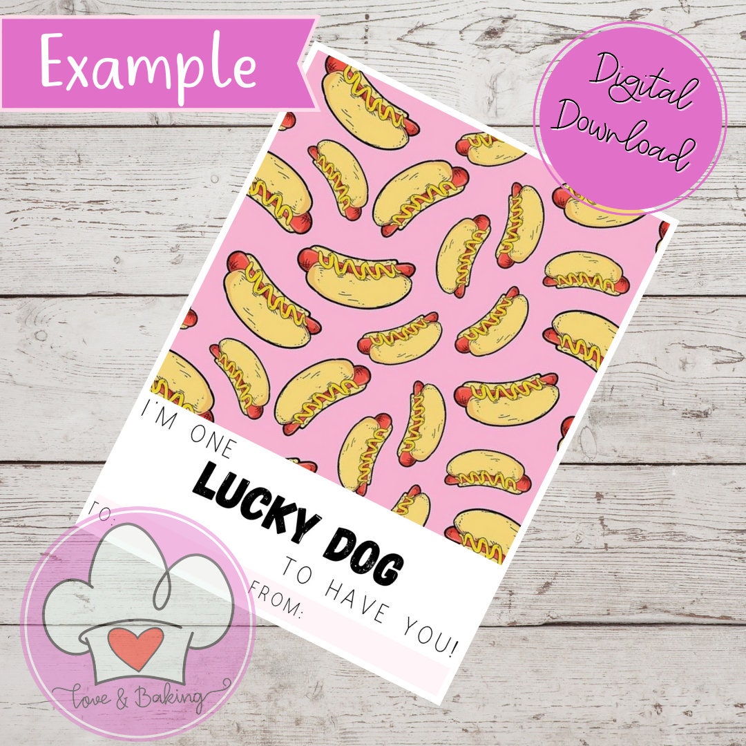 Customizable Printable Mini Cookie Card - Etsy