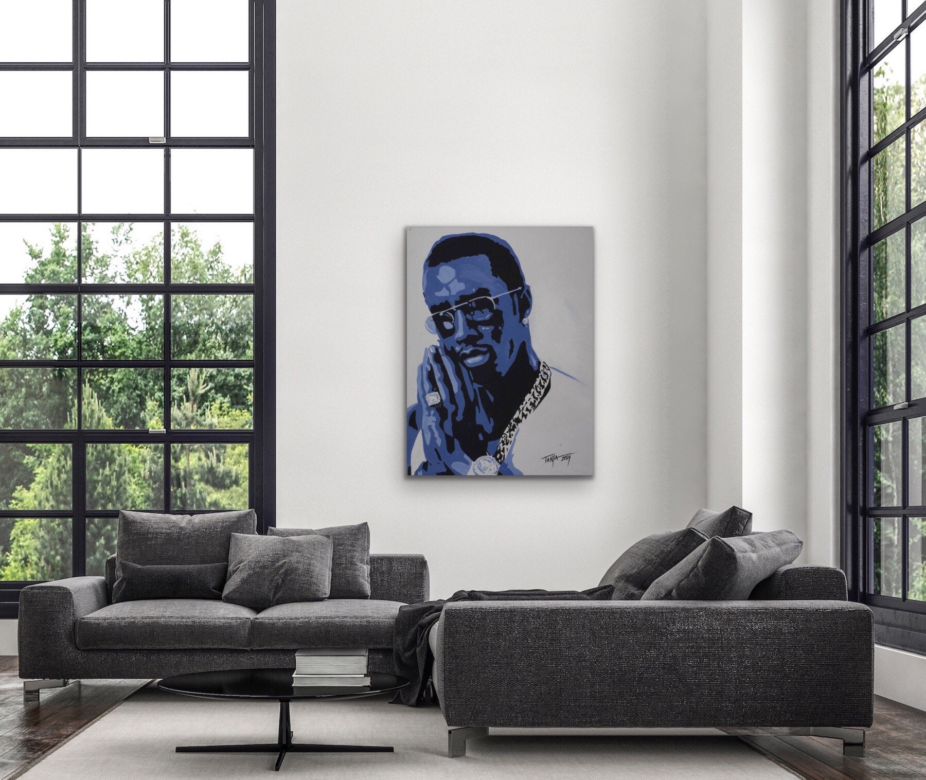 Sean P. Diddy Combs Portrait - Etsy