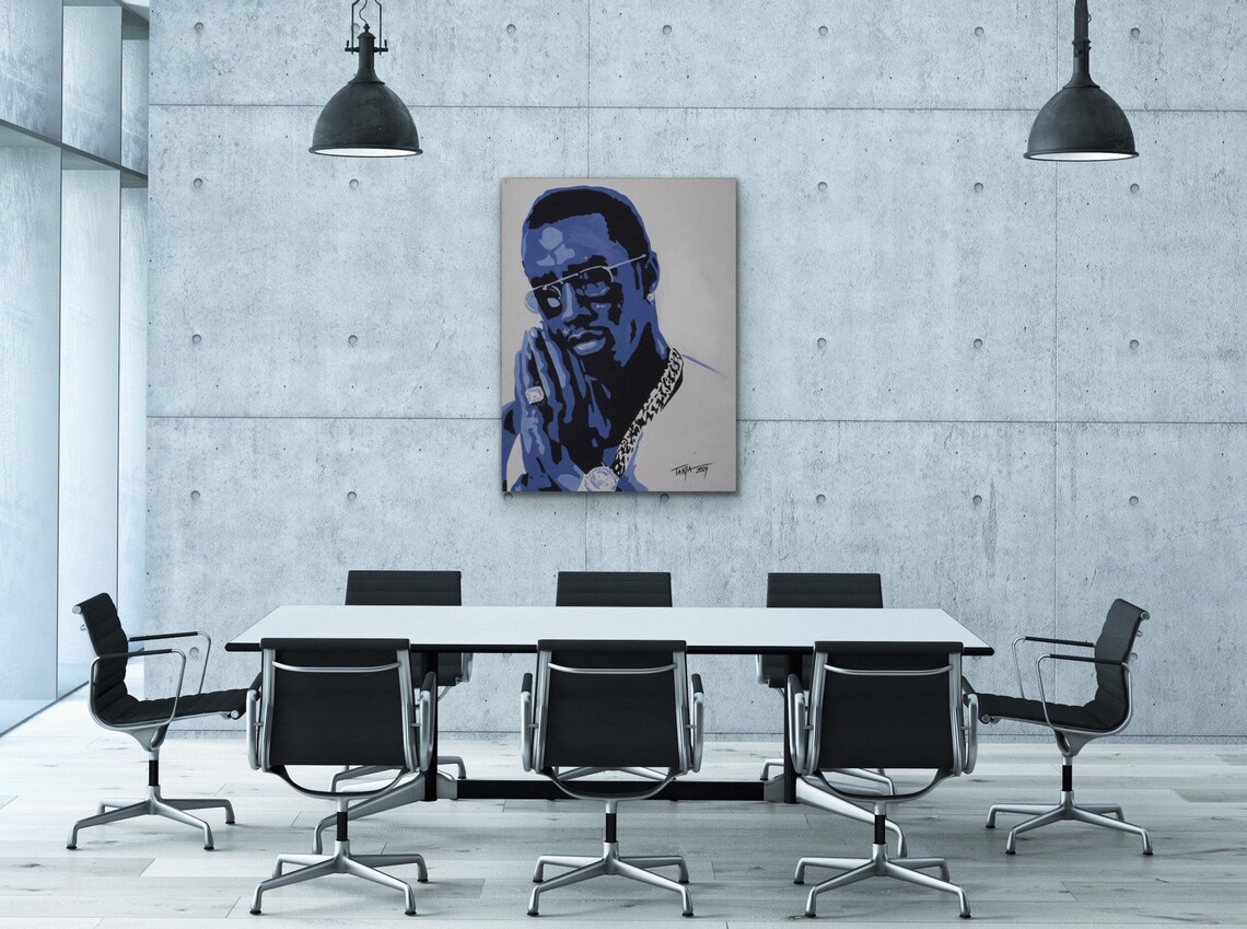 Sean P. Diddy Combs Portrait - Etsy