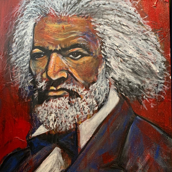 Frederick Douglass Painting - Etsy