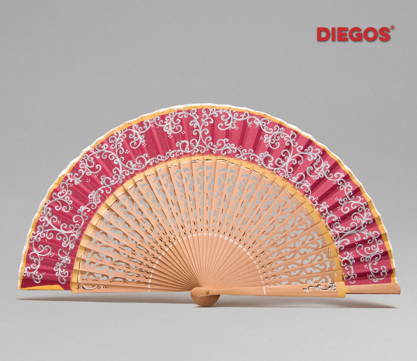 Hand Painted Spanish Abanico Hand Fan Made in Valencia - Lolita Abanico ...
